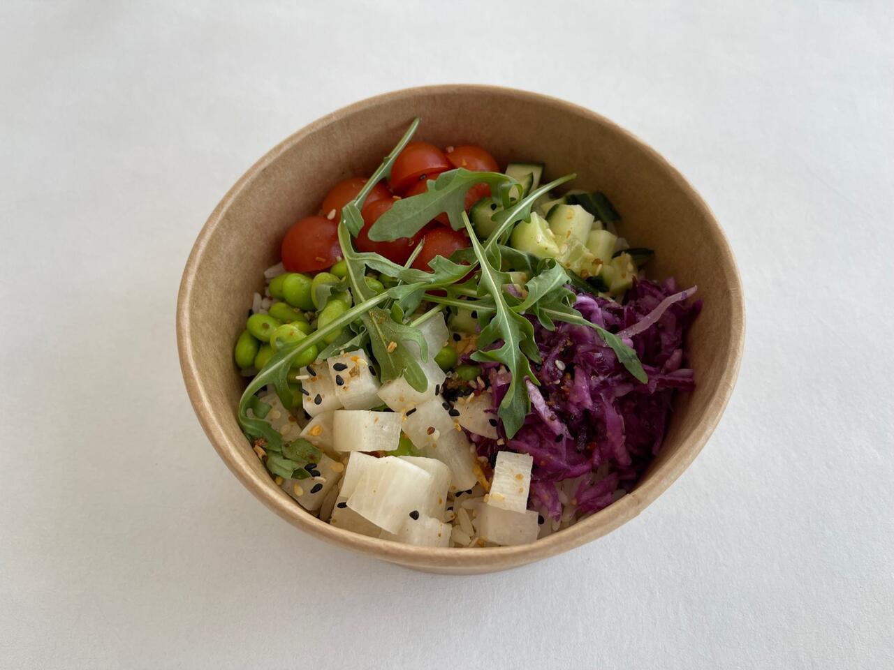 Poke kauss köögiviljadega (vegan) 300g – Astri Köök